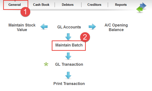 GSTT150 Batch Lock - How to unlock batch - Batch -> Batch Locking - A ...