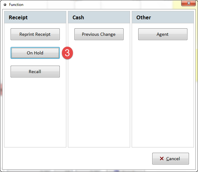 MP0106-03 POS - On Hold and Recall a bill